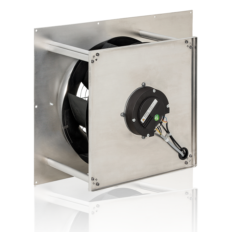 Centrifugal fan for clean-room applications